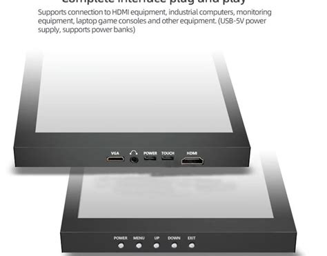 Inch Raspberry Pi Industrial Touch Display Portable High Definition LCD Computer Monitoring