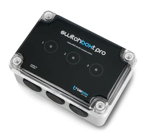 BleBox SwitchBoxT Pro X Potential Free V WiFi Relay Android IOS App Botland Robotic Shop