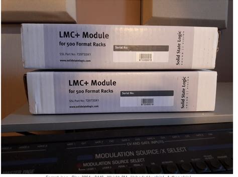 Lmc Ssl Lmc Audiofanzine
