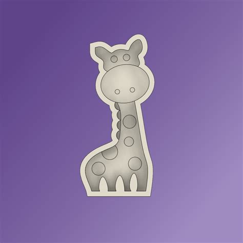 Stl File Giraffe Mold 🦒 ・3d Print Model To Download・cults