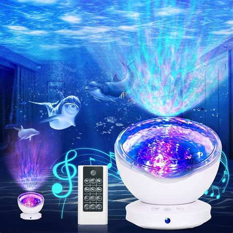 Vogherb Ocean Wave Projector Sensory Lights With 8 Lighting Modes