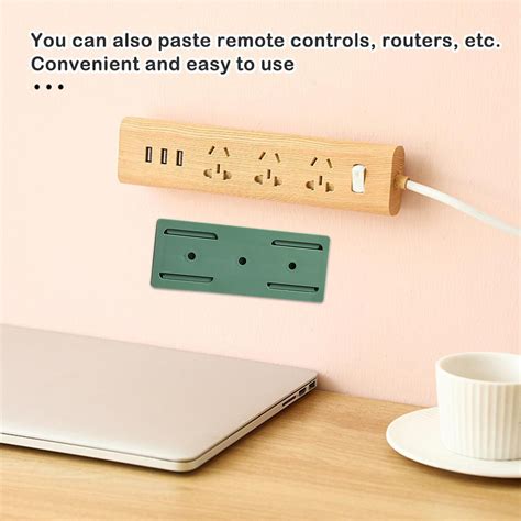 Au Pcs Power Outlet Fixer Rack Wall Mounted Sockets Storage Holder Tools Green Ebay