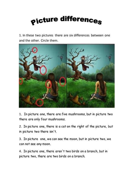 Picture Differences Corrections Pdf