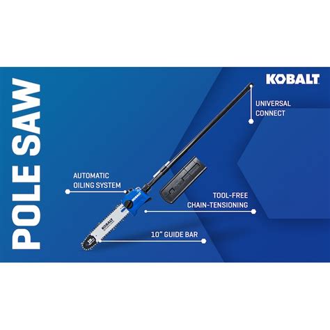 Kobalt Universal Connect Pole Saw Attachment Kmps 1040 03 At