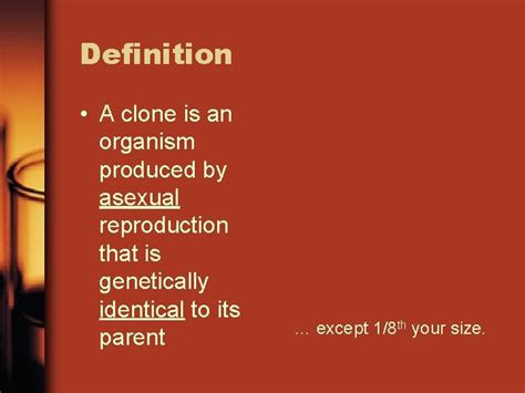 Cloning Definition A Clone Is An Organism Produced