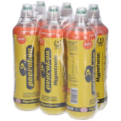 Peeroton® Hypotonic Sports Drink Wild Peach 6x750 Ml Shop Apotheke