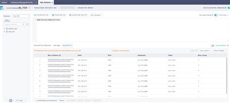 checking migration results distributed database middleware huawei cloud