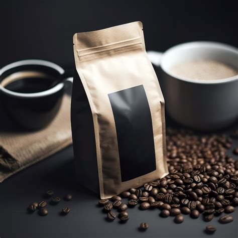 Envase De Café Foto Premium