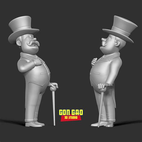 3d File Mayor Humdinger Paw Patrol Fanart 🐾・3d Print Design To