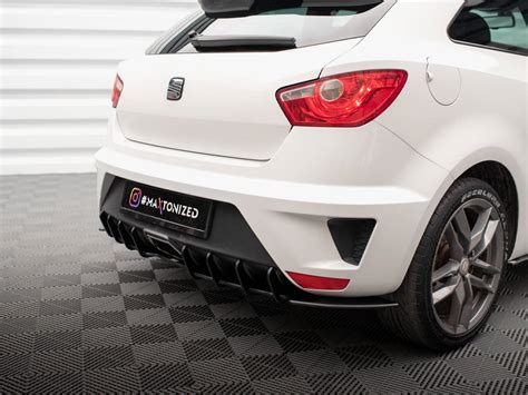Street Pro Rear Diffuser Seat Ibiza Cupra Sport Coupe Mk 4 Maxton