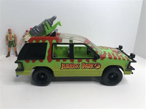 Mavin Jungle Explorer Jeep Vehicle Jurassic Park The Lost World 1993 Kenner Complete