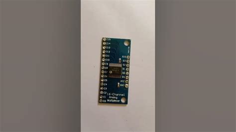 Analog Multiplexer Hp4067 With Arduino Youtube