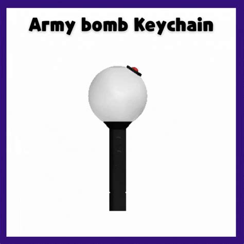 Archivo Stl Army Bomb Bts Lightstick 💣・diseño De Impresora 3d Para