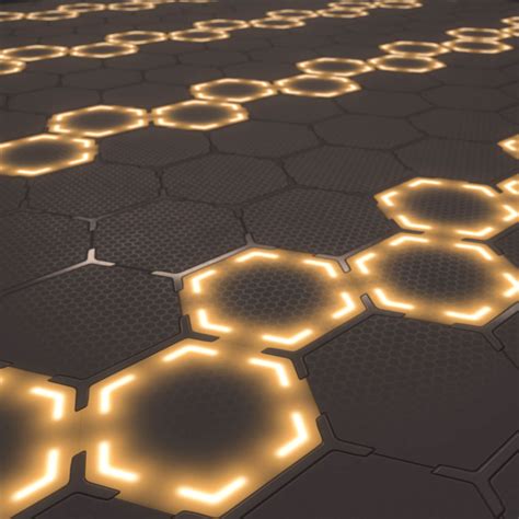 Pbr Texture Sci Fi Panel 78 By Valetovskaia