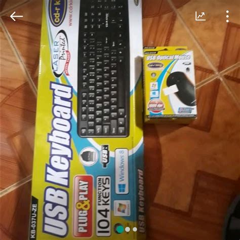 Usb Keyboard And Optical Mouse Cdr King Computers And Tech Parts And Accessories Computer