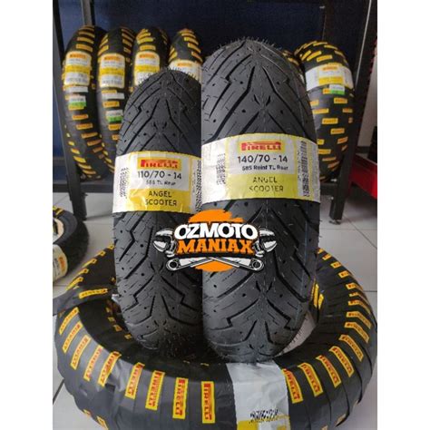 Jual Paket Ban Pirelli Angel Scooter 110 70 14 140 70 14 Set Ban