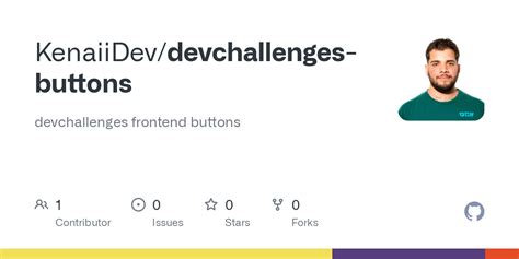 GitHub KenaiiDev Devchallenges Buttons Devchallenges Frontend Buttons