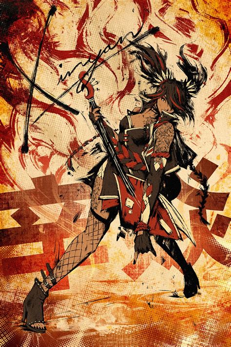 Xinyan Genshin Impact Drawn By Akramness Danbooru