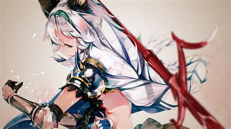 Hd Wallpaper Cleavage Granblue Fantasy Anila Granblue Fantasy Wallpaper Flare