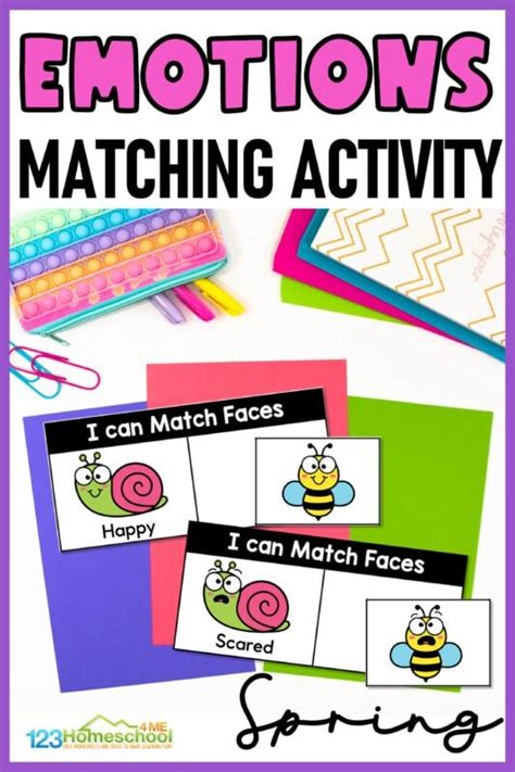 Feelings Matching Worksheet