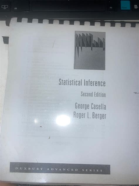 Statistical Inference And Solutions Photocopied Hobbies And Toys Books And Magazines Textbooks On