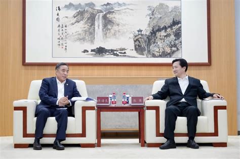 葛洲坝集团供应链管理有限公司 能建要闻 宋海良与北京经开区工委书记张强、管委会主任孔磊会谈并见证签署战略合作协议