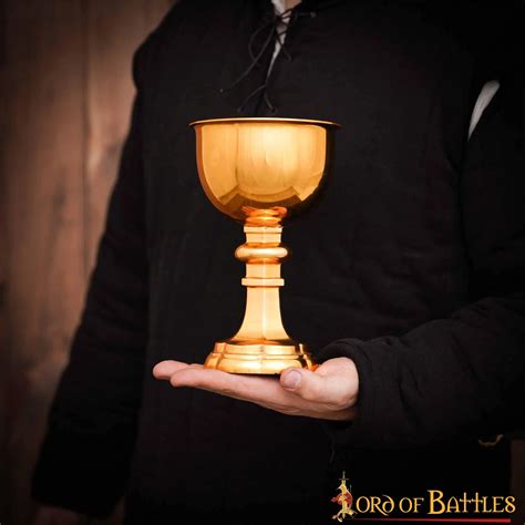 Medieval Brass Chalice