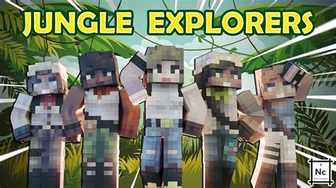 Jungle Explorers By Nitric Concepts Minecraft Skin Pack Minecraft