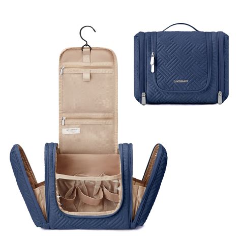Bagsmart Large Travel Toiletry Bag For Women Hanging Toiletry Bag With