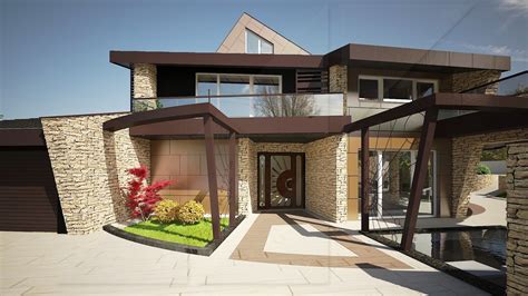 Дизайн на екстериор на съществуваща къща в Драгалевци Aprime Bg