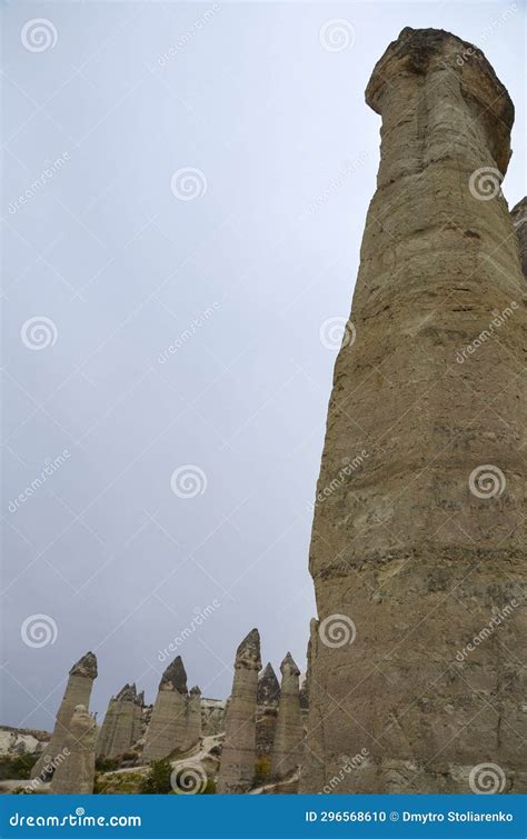 Bizarre Geological Formations Due To Corrosion At Red Bluff In Black