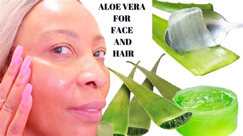 10 Ways To Use Aloe Vera Face Hair And Health Benefits Youtube
