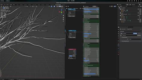 Geotree Procedural Trees In Geometry Nodes By Renzatic
