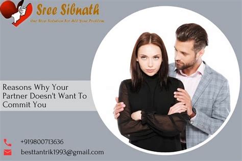 Reasons Why Your Partner Doesnt Want To Commit You Shibnath Pandit Medium
