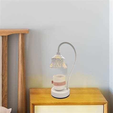 Tutunaumb Metal Candle Lamps Electric Wax Melting Lamp Candle Melt