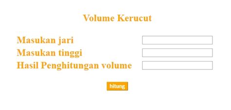 Abdul Adkins Blog Menghitung Bangun Datar Dan Bangun Ruang Dengan HTML