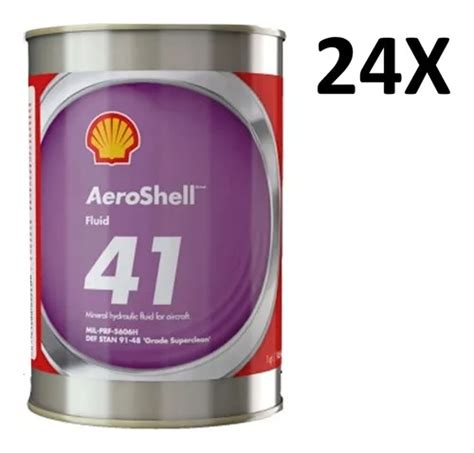 Aceite Hidraulico Aeroshell Fluid 41 Lata 12 De 946 Ml Mercadolibre