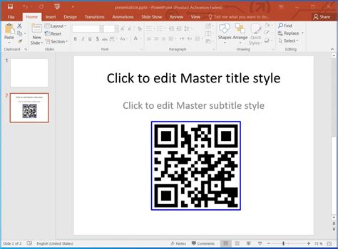 Add Qr Code To Powerpoint Ppt Pptx In C Net