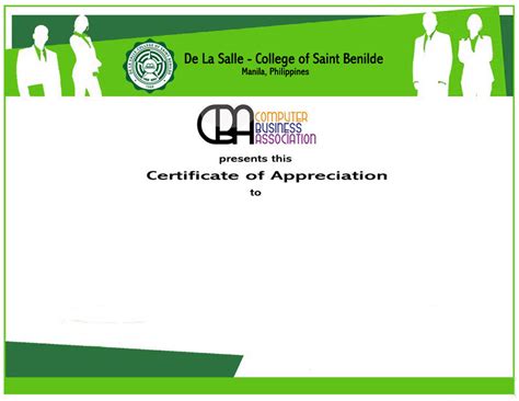 Cba Certificate Template By Jeloooo On Deviantart