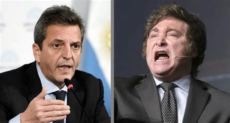 Sergio Massa Vs Javier Milei “horror Es Que Quieras Permitir La Venta