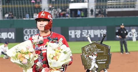최정 Kbo 최다 홈런 신기록 달성 포토