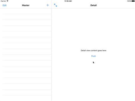Ios Setting Uisplitviewcontrollers Preferreddisplaymode Whilst