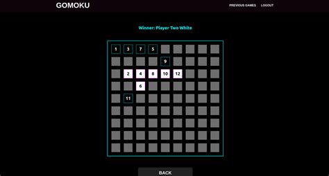 github biancadavey gomoku game gomoku is a react program creating a