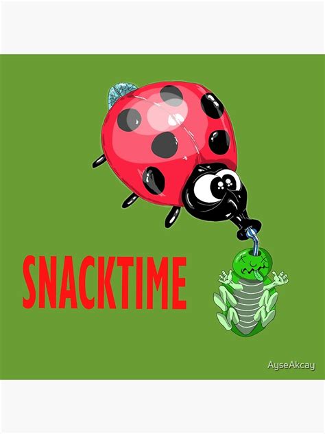 Snack Time Poster For Sale By Ayseakcay Redbubble