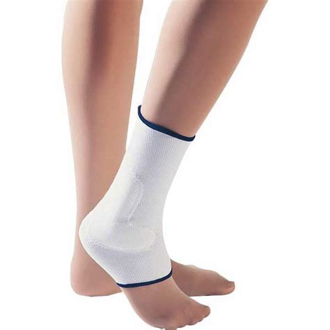 Fla Prolite 3d Left Ankle Support Braces Whitegray Left Foot Large Hsa