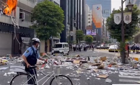 Explosión De Edificio En Tokio Obras En Tercer Piso Habrían Causado