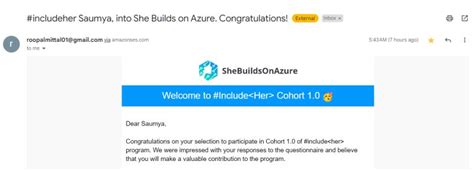 Saumya On Linkedin Include Include Azuredevelopercommunity