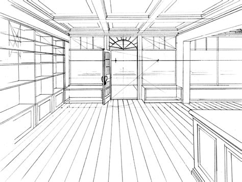 1 Point Perspective Exterior