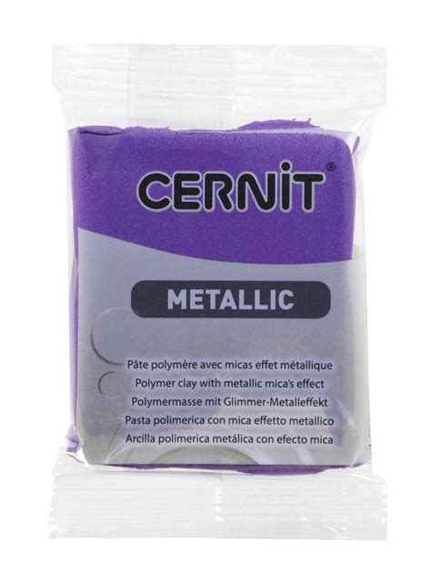 Cernit Polymer Clay - Metallic purple 56g | Cernit