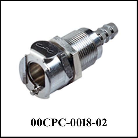 Fitting Bulkhead W CV Metal MHOxygen